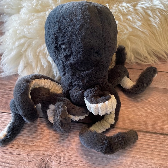 Jellycat | Toys | Jellycat Inky Octopus Grey Plush Ink Grey | Poshmark